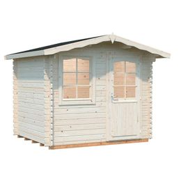 Palmako Gartenhaus &raquo;Emma&laquo; 4,6 qm transparent Massivholz Fu&szlig;boden im Gartenhaus, ohne Dacheindeckung