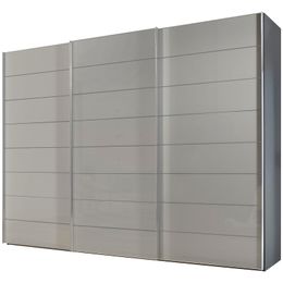 STAUD Schwebet&uuml;renschrank &raquo;Sonate Como, Made in Germany&laquo; Mit vier verschiedenen Ausstattungsvarianten silber Holzwerkstoff Vulkan Dekor, B/H/T: 280cm 
