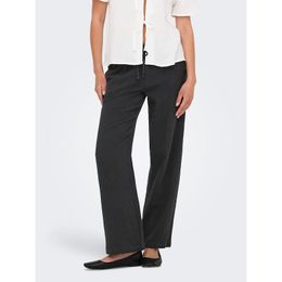 Jacqueline de Yong Jdy Damen JDY Schlupfhose &raquo;JDYTHEIS LIFE WIDE PANT WVN NOOS&laquo; Baumwolle grau S (36), L&auml;nge 32