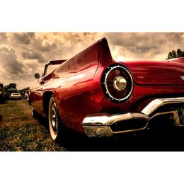 papermoon Fototapete &raquo;Sepia Oldtimer&laquo; bunt Vlies B/L: 3m x 2,23m, Bahnen: 6 Stk.