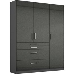 Rauch Dreht&uuml;renschrank &raquo;Kleiderschrank Schrank Garderobe Garderobenschrank HOMBURG&laquo; mit viel Stauraum, oberer Schubkasten mit Einteilung MADE IN 