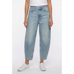 Marc O'Polo Marc O'polo Damen Marc O'Polo High-waist-Jeans barrel cropped mit CIRCULOSE blau 27, N-Gr