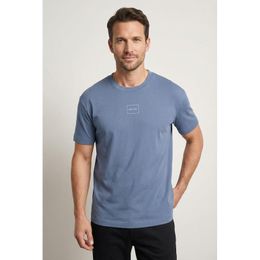 Hugo Underwear Herren HUGO Underwear T-Shirt &raquo;Laze T-Shirt&laquo; mit Rundhalsausschnitt blau M (50)
