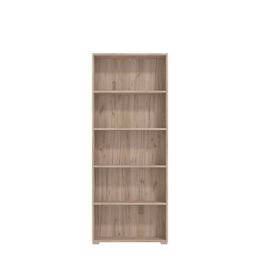 OTTO home Aktenregal &raquo;Tomar Regal B&uuml;cherregal&laquo; B&uuml;cherregal mit viel Stauraum, Ma&szlig;e (B/T/H): 70/24,5/176,5 cm grau B/H/T: 70cm x 176,5cm x 24,5cm