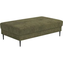 OTTO home Hocker &raquo;Summer B: 142cm, in Cord & Struktur erh&auml;ltlich&laquo; schwarze Metallf&uuml;&szlig;e gr&uuml;n 90% Polyester;10% Nylon B/H/T: 140cm x 46cm x 80cm, 