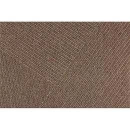wash+dry by Kleen-Tex Fu&szlig;matte &raquo;DUNE Stripes taupe&laquo; rechteckig 8 mm H&ouml;he braun Polyester, Polypropylen B : 60cm 1 Stk., 8mm, L: 90cm