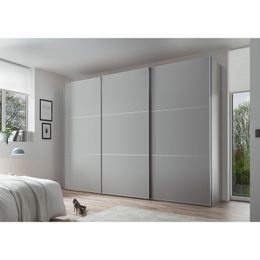 STAUD Schwebet&uuml;renschrank &raquo;Includo, kurze Lieferzeit: "Premium Variante in Wei&szlig; in 249cm Breite"&laquo; 3 Breiten (ca. 250, 280 oder 300cm), H&ouml;he 222cm grau