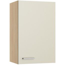 KOCHSTATION H&auml;ngeschrank &raquo;KS-Lucy&laquo; Breite 45 cm, mit 1 T&uuml;r, 2 Einlegeb&ouml;den, Soft-Close Eiche hell, B/H/T: 45cm x 70,4cm x 34,6cm, T&uuml;ren: 1 Stk.