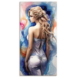 Artland Wandbild &raquo;Frau in Farben I&laquo; Erotische Bilder 1 Stk. tlg. als Alubild, Leinwandbild, Poster, Wandaufkleber in verschied. Gr&ouml;&szlig;en Leinwand B/H/T: 50cm x 