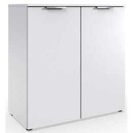 wimex Kommode &raquo;Level by fresh to go&laquo; 2-t&uuml;rig mit soft-close Funktion, 81cm breit, 84cm hoch wei&szlig; Holzwerkstoff B/H/T: 81cm x 84cm x 41cm, 2 Stk.