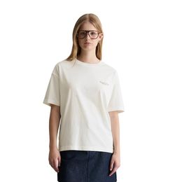 Marc O'Polo Marc O'polo Denim Damen Marc O'Polo DENIM T-Shirt Logo-T-Shirt relaxed aus Organic Cotton S