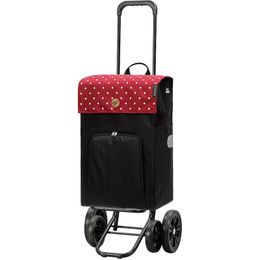 Andersen Einkaufstrolley &raquo;Quattro Malit&laquo; Fahrgestelltragkraft 50 kg rot Stahl Einheitsgr&ouml;&szlig;e