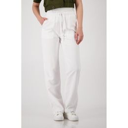 monari Damen Schlupfhose &raquo;Hose Schlupf&laquo; Regular fit mit Taschen wei&szlig; 46, N-Gr
