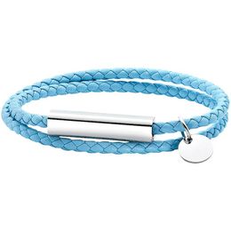 Aniston Jewelry & Watches Damen Aniston JEWELRY & WATCHES Armband &raquo;Schmuck Geschenk Armband Mikrofaserleder/Edelstahl&laquo; bunt 19cm, Edelstahl 
