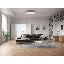 Musterring Wohnlandschaft &raquo;MR 2490 Ecksofa mit erstklassigem Sitzkomfort, Long-Life-Leder&laquo; Fu&szlig; Schwarz, Sitzh&ouml;he 46cm, wahlweise mit Funktionen, Ma&szlig;e 342x207 cm 