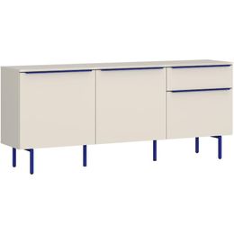 Tom Tailor HOME Sideboard Lowboard, Breite 165 cm,3 T&uuml;ren,1 Schublade, viel Stauraum beige Holzwerkstoff, Melamin, Spanplatte B/H/T: 165cm x 56cm x 