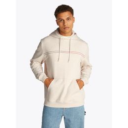 Tommy Jeans Herren Kapuzensweatshirt &raquo;TJM REG ENTRY GRAPHIC HOODIE EXT&laquo;, mit mehrfarbigen Print grau 3XL