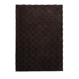 LeGer Home by Lena Gercke Teppich &raquo;Esm&eacute;, Hochflor-Teppiche, weich, Boho&laquo; rechteckig 23 mm H&ouml;he Hoch-Tief-Struktur, Uni, K&auml;stchen, Wohnzimmer, 