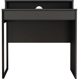 OTTO home Schreibtisch &raquo;Moid, Computertisch in modernem Design&laquo; Breite 80 cm, mit Schublade, Kabeldurchlass & Metallkufe B/H/T: 80cm x 85cm x 54cm