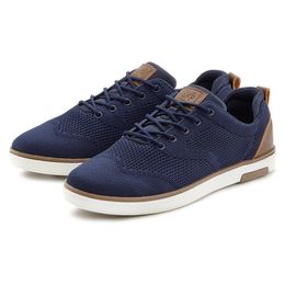 John Devin Herren Sneaker &raquo;Schn&uuml;rschuh, Freizeitschuh, Halbschuh, Schn&uuml;rhalbschuh, Turnschuh&laquo; mit super leichter Sohle Unisex VEGAN blau 40