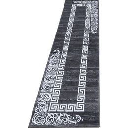 Ayyildiz Teppiche Teppich &raquo;Miami 6620, auch als L&auml;ufer erh&auml;ltlich&laquo; rechteckig 12 mm H&ouml;he L&auml;ufer, Kurzflor, orientalisches ausdrucksstarkes Design grau Kunstfaser B : 