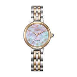 Citizen Damen Solaruhr &raquo; L&laquo; Quarzuhr, Armbanduhr, Damenuhr, Edelstahlarmband, analog Einheitsgr&ouml;&szlig;e