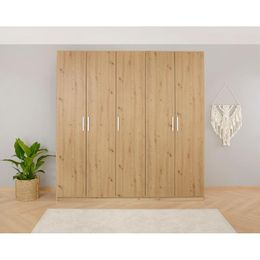 OTTO home Kleiderschrank &raquo;Mehrzweckschrank Aktenschrank M&ouml;bel Mietswohnung Schlafzimmer KOLUNA&laquo; Breiten 181/226/271/315 cm H&ouml;hen 210/229 cm, moderne 