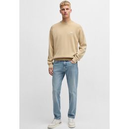 BOSS Orange Herren BOSS Orange Straight-Jeans &raquo;Re Maine Stretch Denim&laquo; Regular Gerades Bein Mittlere Leibh&ouml;he blau 33, L&auml;nge 30