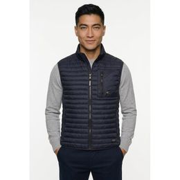 Camel Active Herren Camel Active Steppweste mit Stehkragen und Rei&szlig;verschluss S