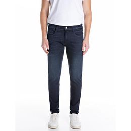 Replay Herren Slim-fit-Jeans &raquo;Anbass Superstretch&laquo; elastisch blau 32, L&auml;nge 30