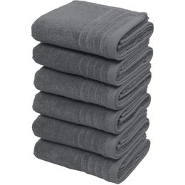 OTTO home Handt&uuml;cher &raquo;Sanremo Premium, Premium Handt&uuml;cher, 600 gr/m&sup2;, 40x70cm&laquo; mit Bord&uuml;re, flauschig und weich, H&auml;ndehandt&uuml;cher, 5 Jahre Garantie 
