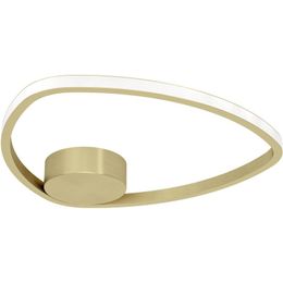 Eglo LED Deckenleuchte &raquo;MOSCHELLA Deckenlampe - Stahl, Alu - LED - 9,7W - IP20&laquo; LED-Modul 1 Stk. Kaltwei&szlig; Neutralwei&szlig; Warmwei&szlig; Wohzimmerlampe, 