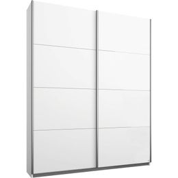 Rauch Schwebet&uuml;renschrank &raquo;Imposa&laquo; mit Hochglanzfront wei&szlig; Holzwerkstoff B/H/T: 136cm x 230cm x 62cm, ohne Spiegel