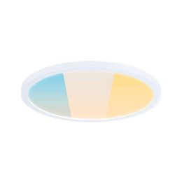 Paulmann LED Panel &raquo;Atria Shine 3000K IP44 White Select rund&laquo; LED-Modul 1 Stk. Tageslichtwei&szlig; Farbwechsler, Farbsteuerung 1, &Oslash; 29,8cm H: 3,5cm, 1 Stk.