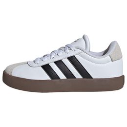 adidas Sportswear Sneaker 'VL Court 3.0' Jungen Gr&ouml;&szlig;e 35 hellgrau / schwarz / wei&szlig;
