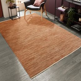 LUXOR living Teppich &raquo;Rocco&laquo; rechteckig 11 mm H&ouml;he Vintage-Look, verschiedene Designs, mit Fransen, Wohnzimmer Polyester B : 120cm 1 Stk., 11mm, L: 