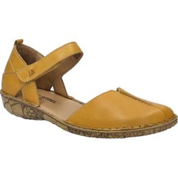 Josef Seibel Damen Sandale "Rosalie 42, gelb", Gr. 36, gelb, Obermaterial: 100% Rindsleder Leather cow., Schuhe