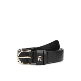 Tommy Hilfiger Damen Lederg&uuml;rtel &raquo;EFFORTLESS 2.5 MONO&laquo; Gr&ouml;&szlig;enverstellbar durch Schnalle 70