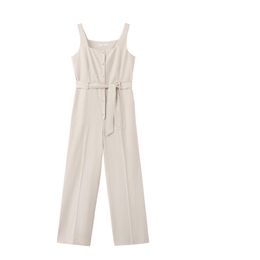 Mango Jumpsuit Damen Gr&ouml;&szlig;e XS sand