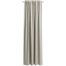 Neutex for you! Vorhang &raquo;BELMONDO&laquo; Multifunktionsband 1 Stk. tlg. Uni mit samtiger Oberfl&auml;che, nach Ma&szlig; grau Polyester 185cm, Multifunktionsband, 