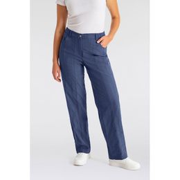 KjBRAND Damen KjBRAND Stretch-Hose &raquo;Babsie&laquo; mit Taschen blau 42, N-Gr
