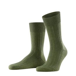 Falke Herren Falke Socken &raquo;Teppich im Schuh&laquo; mit Pl&uuml;schsohle atmungsaktiv, klimaregulierend, geruchshemmend gr&uuml;n 39-40