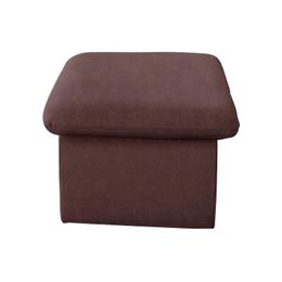 COTTA Hocker &raquo;Casino, B/T/H: 56/56/42, sehr leicht (3 kg)&laquo; Polstergarnitur, auch als Set erh&auml;ltlich, belastbar bis 120 kg Luxus-Kunstleder;NaturLEDER,