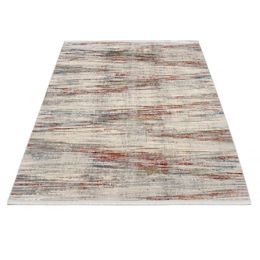 OCI DIE TEPPICHMARKE Teppich &raquo;ELEMENTS GRAPHIC&laquo; rechteckig 8 mm H&ouml;he Kurzflor, dezenter Glanz, Viskose, Wohnzimmer bunt Polyester, Viskose B : 80cm 1 