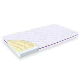 Tr&auml;umeland Kindermatratze &raquo;Abendrot&laquo; 11 cm hoch 1 Stk. tlg. wei&szlig; Bezug (oben): 62% Polyester, 38% Lyocell (TENCEL ). Bezug (unten): 62% Polyester, 38% Lyocell (