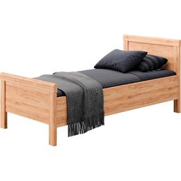 Priess Einzelbett &raquo;Arnsberg&laquo; Komfortliegeh&ouml;he braun Liegefl&auml;che L&auml;nge B: 200cm x 100cm, H&ouml;he Bettseite: 49cm, ohne Matratze