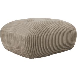 Trendmanufaktur Hocker &raquo;Be Fluffy: Weicher Breitcord Bezugsstoff, perfekte Erg&auml;nzung zur Serie&laquo; Polsterhocker mit softem Sitzkomfort, moderner breiter
