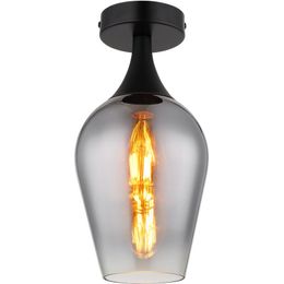 Globo LIGHTING Deckenleuchte &raquo;LAVUS&laquo; E27 1 Stk. Deckenlampe/Wohnzimmer/Flur/modern &Oslash; 15cm H: 33cm, 1 Stk.