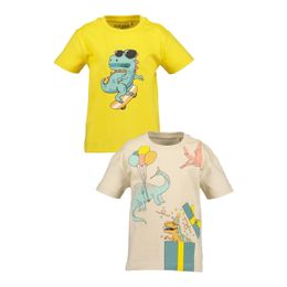 Blue Seven Jungen T-Shirt "T-Shirts 2 PACK"m001, multipack 1, Gr. 128, 100% Baumwolle, Shirts