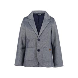 Blue Seven Jungen Sweatjacke Sweatblazer, Einreiher mit Reversekragen grau 110